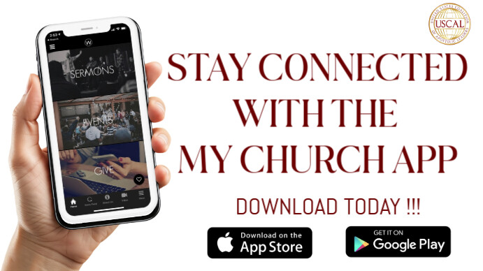 Copy of White Maximalist Church App Youtube Thumbnail | PosterMyWall