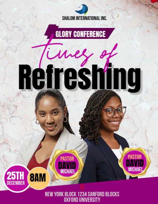 White Maximalist Church Flyer Flyer (us Letter) Template | PosterMyWall