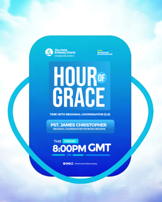 White Maximalist Church Flyer Instagram Portrait Template | PosterMyWall