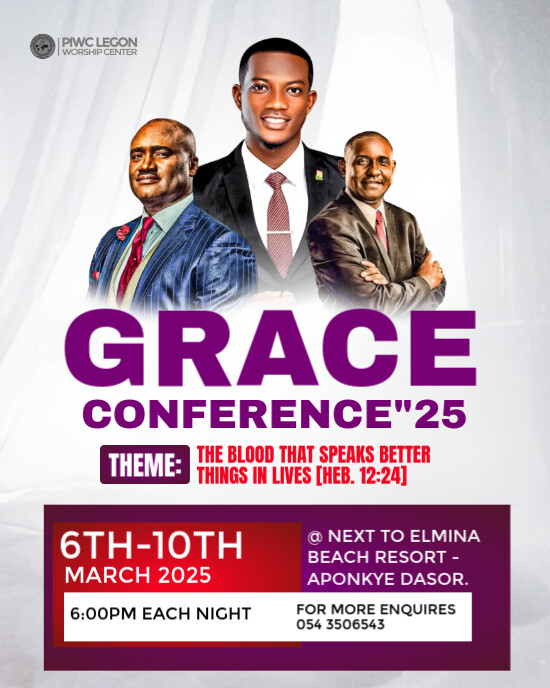 White Maximalist Church Flyer Instagram Portrait Template | PosterMyWall