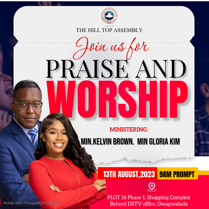 Modèle White Maximalist Church Flyer Instagram Post | PosterMyWall