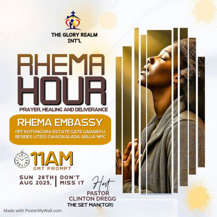 White Maximalist Church Instagram Post Template | PosterMyWall