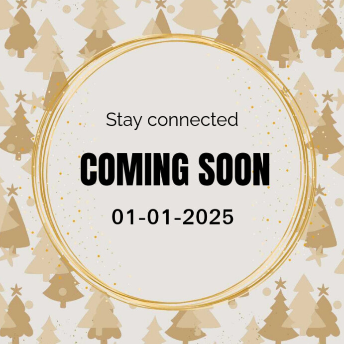 White Maximalist Coming Soon Instagram Post Template | PosterMyWall