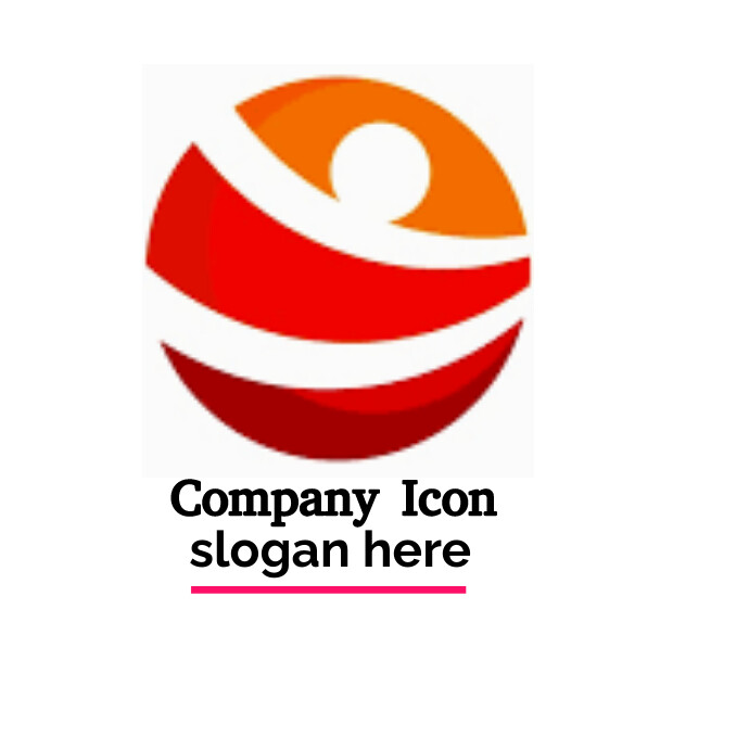 White Maximalist Company Icon Logo Template | PosterMyWall