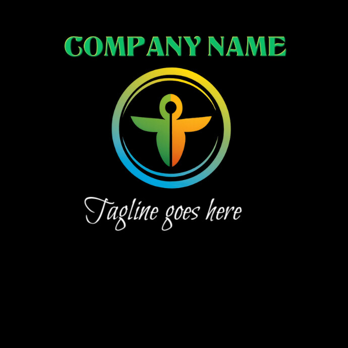 White Maximalist Company Logo Design Logo Template | PosterMyWall