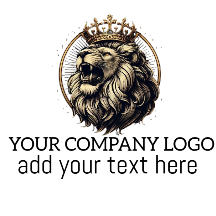 White Maximalist Company Logo Logo Template | PosterMyWall