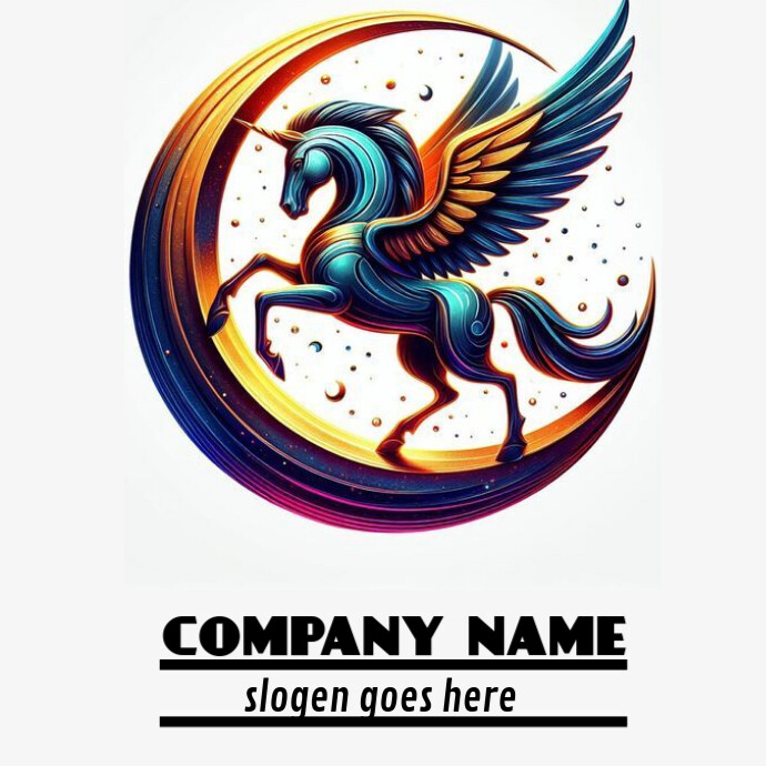 White Maximalist Company Logo Logo Template | PosterMyWall