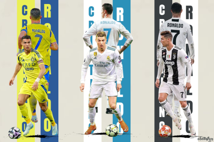 Plantilla de White Maximalist Cr7 Juventusfc Realmadridfc Alnass ...