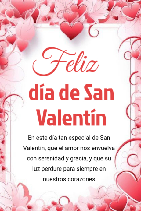 Plantilla de White Maximalist Deseo De San Valentin Poster | PosterMyWall