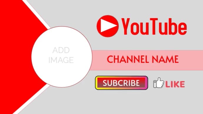 Copy of White Maximalist Editable Youtube Channel Cover Photo ...