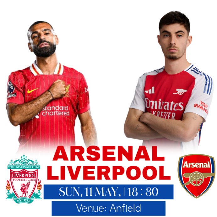 White Maximalist Epl Game Instagram Post Template | PosterMyWall