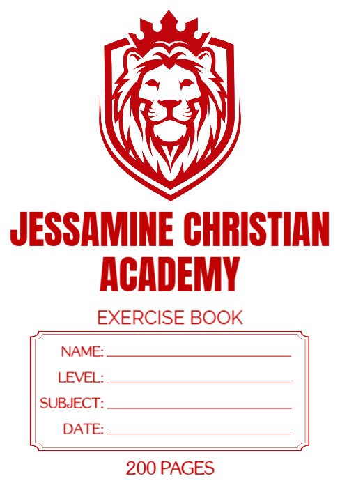White Maximalist Exercise Book Cover A5 Template | PosterMyWall
