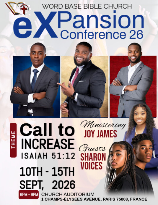 Copy of White Maximalist Expansion Conference Flyer (us Letter ...