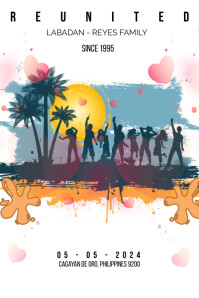 Family Reunion Poster Template | PosterMyWall