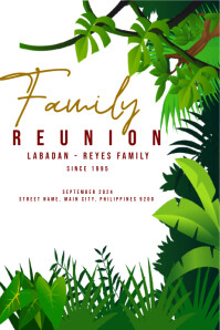 Family Reunion Poster Template | PosterMyWall