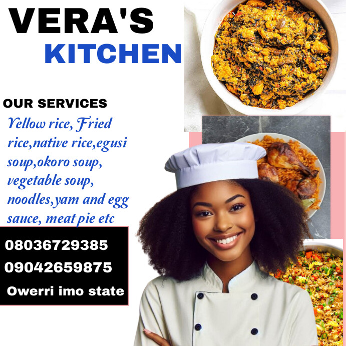 White Maximalist Food Instagram Post Template | PosterMyWall