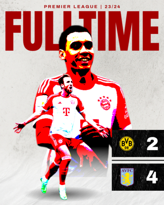 Plantilla de White Maximalist Football Full-time Score Template | Final ...