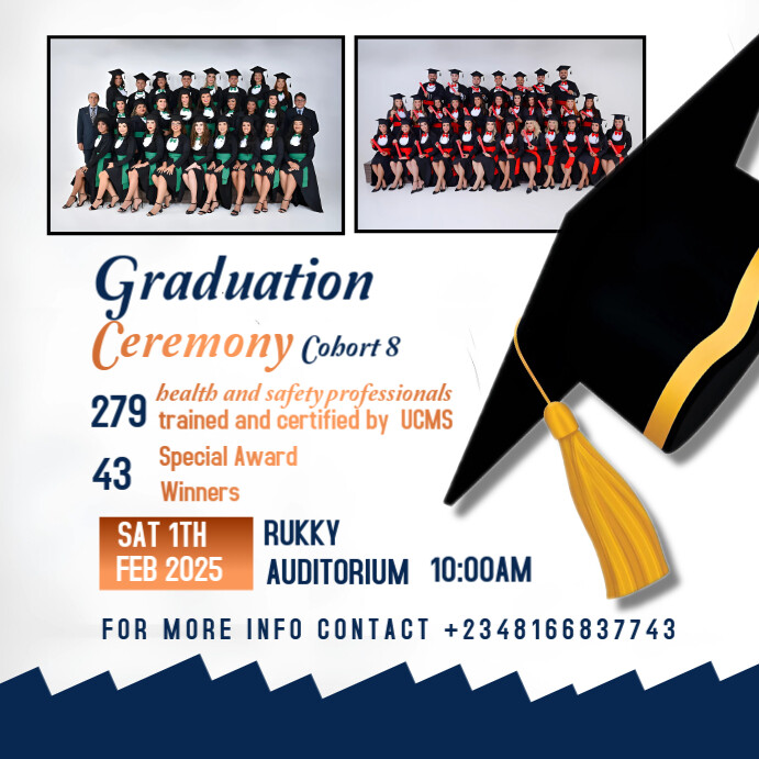 Copy of White Maximalist Graduation Ceremony Design Template Instagram ...