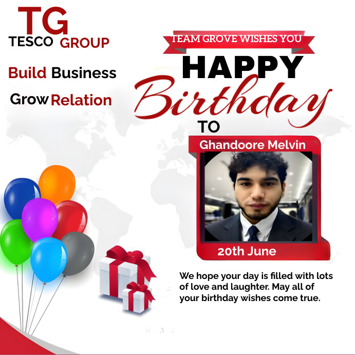 White Maximalist Happy Birthday To You Insta Template | PosterMyWall