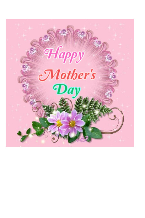Plantilla de White Maximalist Happy Mother's Day Wishes Poster | PosterMyWall