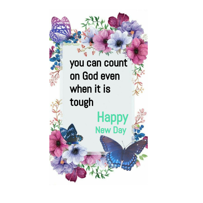 White Maximalist Happy New Day Message And Greetings Instagram Post ...