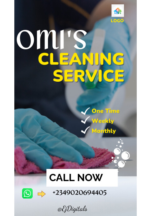 White Maximalist House Cleaning A5 Template | PosterMyWall