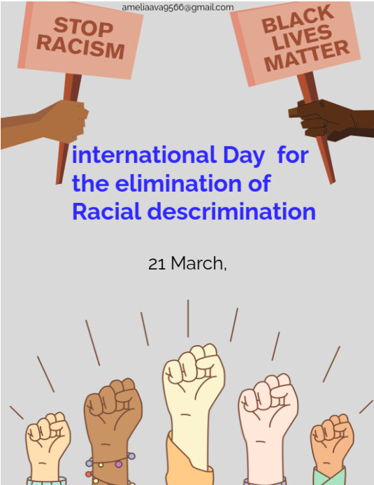 Plantilla de White Maximalist International Day For The Elimination Of ...