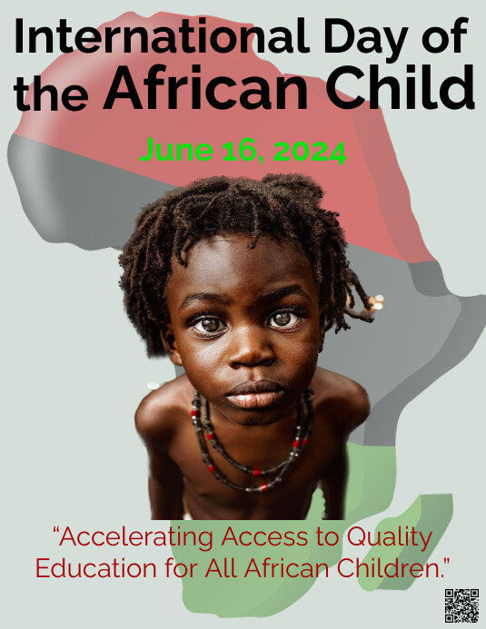 White Maximalist International Day Of The Afr Template | PosterMyWall