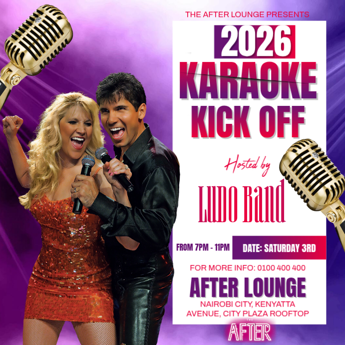 White Maximalist Karaoke Instagram Post Template | PosterMyWall