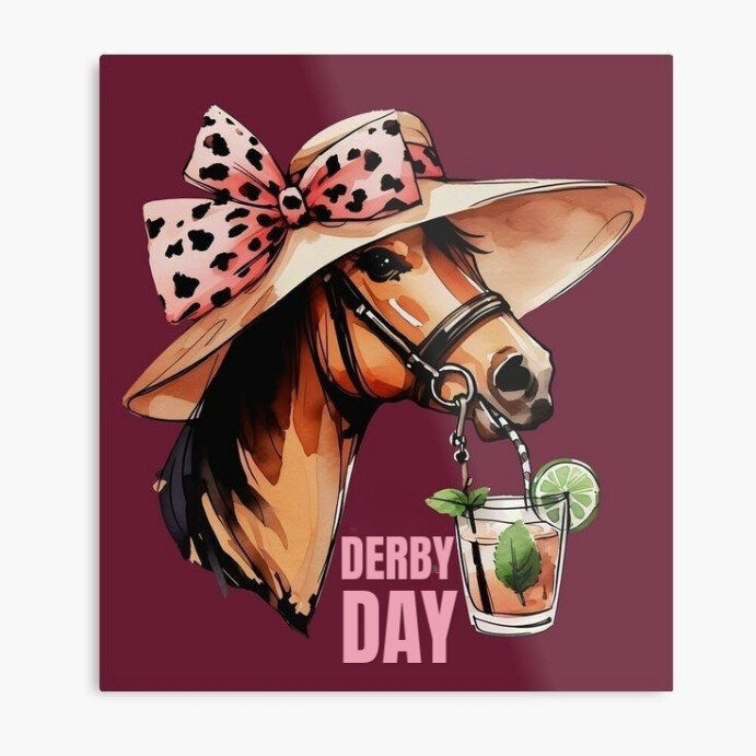White Maximalist Kentucky Derby Day Template Instagram Post | PosterMyWall