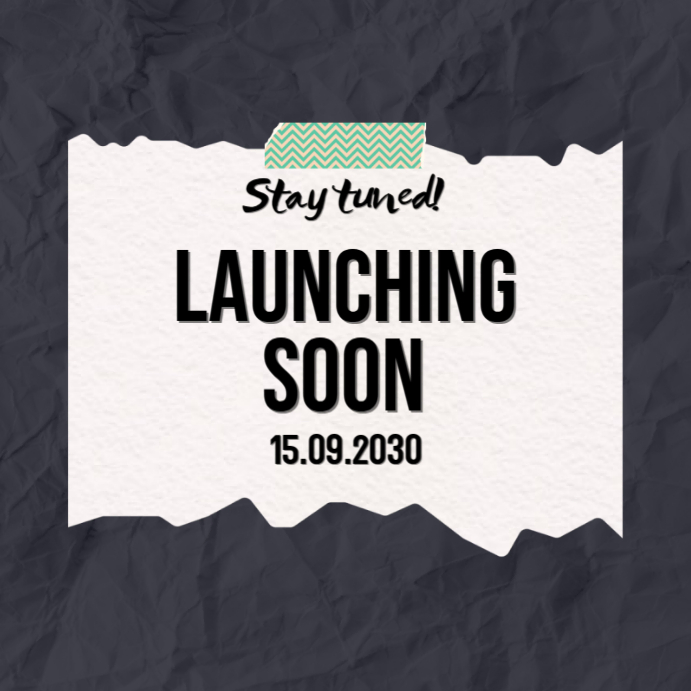 Copy of White Maximalist Launching Soon Flyers Instagram Post ...