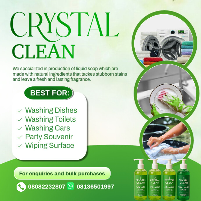 Plantilla de White Maximalist Liquid Soap Promotion Template Instagram ...