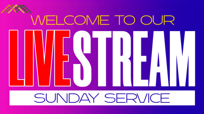 White Maximalist Live Stream Youtube Thumbnail Template | PosterMyWall