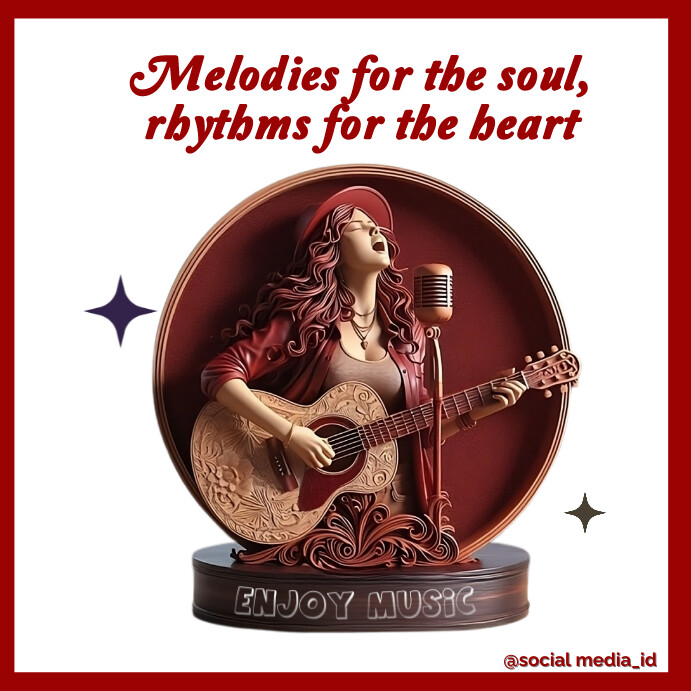 Copy of White Maximalist Music Instagram Post | PosterMyWall