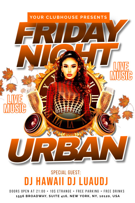 Plantilla de White Maximalist Party Poster | PosterMyWall