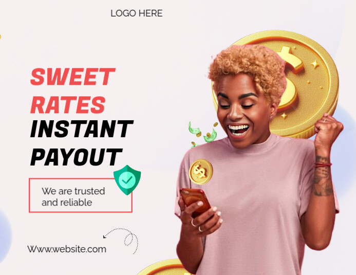 Copy of White Maximalist Payout Flyer (us Letter) | PosterMyWall