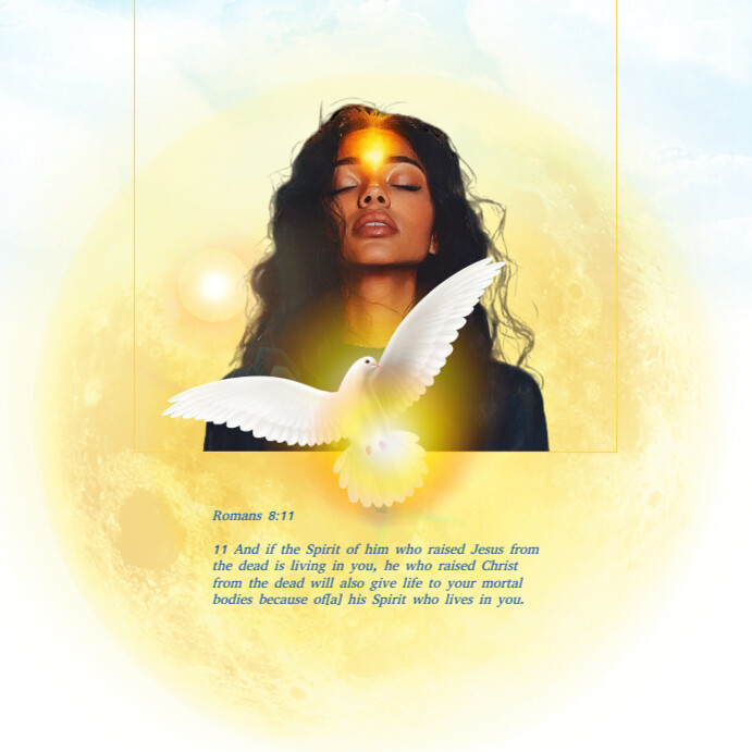 White Maximalist Positive Affirmation Instagram Post Template ...