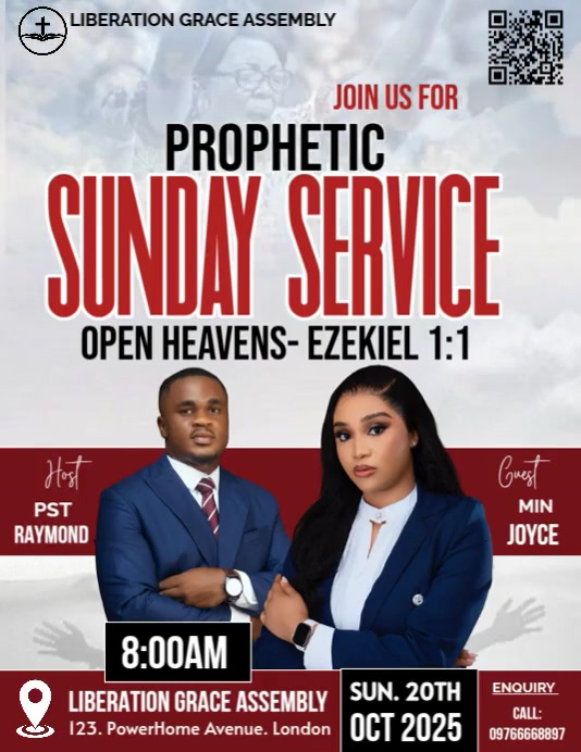 White Maximalist Prophetic Sunday Service | Open Heavens | Church Video ...