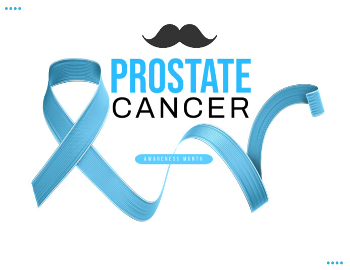 Copy of White Maximalist Prostate Cancer Awareness Month Flyer (us ...