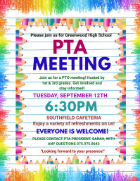 761+ Free PTA Meeting Flyer Templates | PosterMyWall