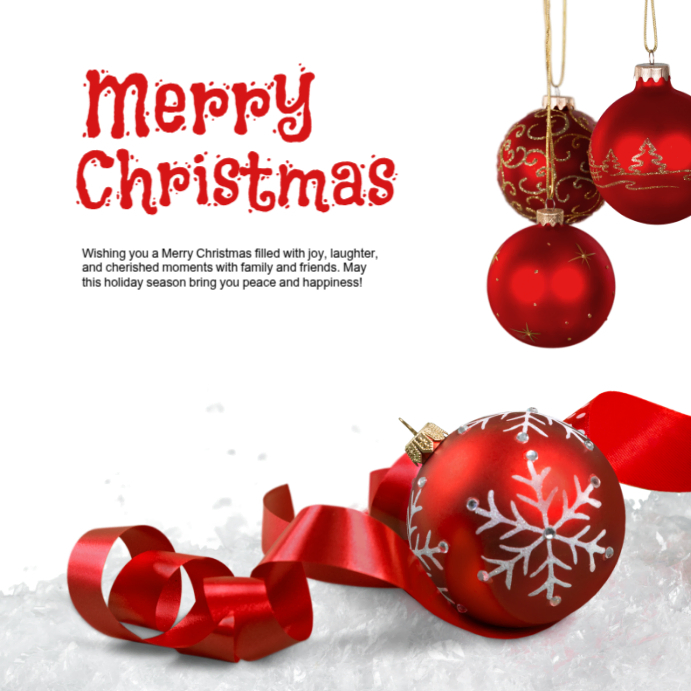 Plantilla de White Maximalist Red/festive/winner/december/christmas ...