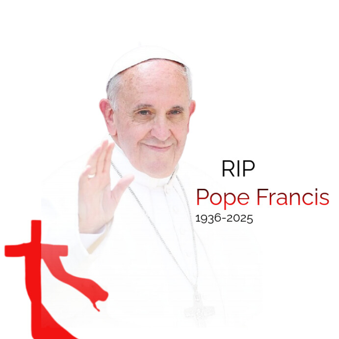 White Maximalist Rip Instagram Post Template | PosterMyWall