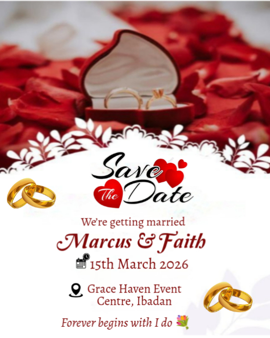 White Maximalist Save The Date 💍 We’re Getting Married Instagram ...