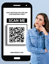 Scan me Template | PosterMyWall