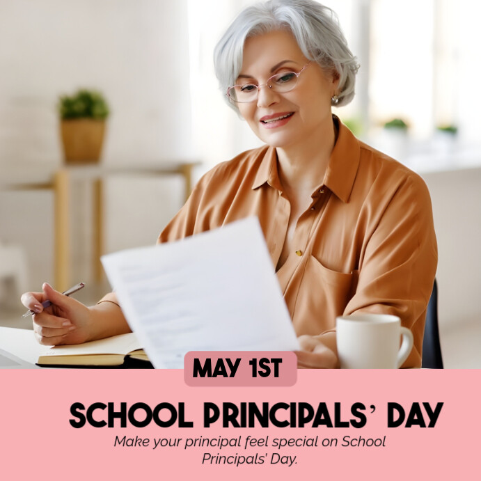 Copy of White Maximalist School Principals’ Day Instagram Post ...