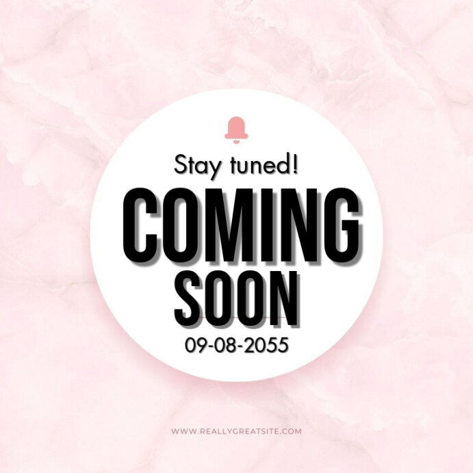 White Maximalist Stay Tuned Coming Soon Instagram Post Template ...