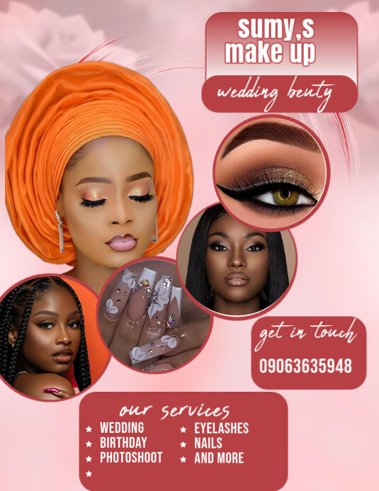 Copy of White Maximalist Sumys Makeover Flyer (us Letter) | PosterMyWall