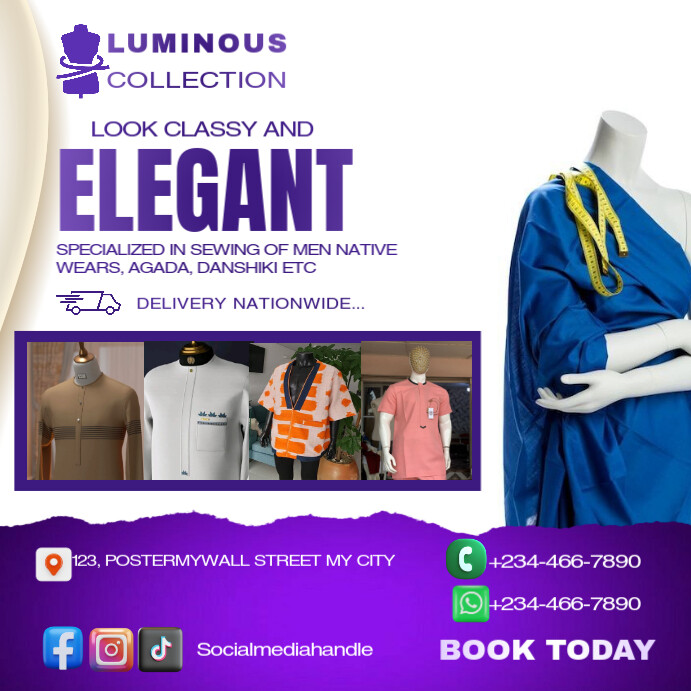 White Maximalist Thrift Store Flyers Template Instagram Post | PosterMyWall