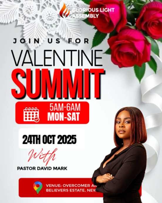 White Maximalist Valentine Day Flyer Instagram Portrait Template ...