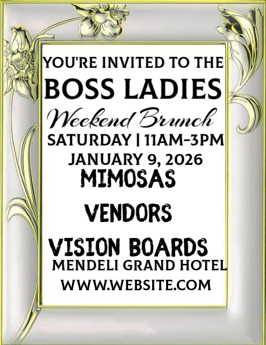 Plantilla de White Maximalist Vision Board Flyer (us Letter) | PosterMyWall
